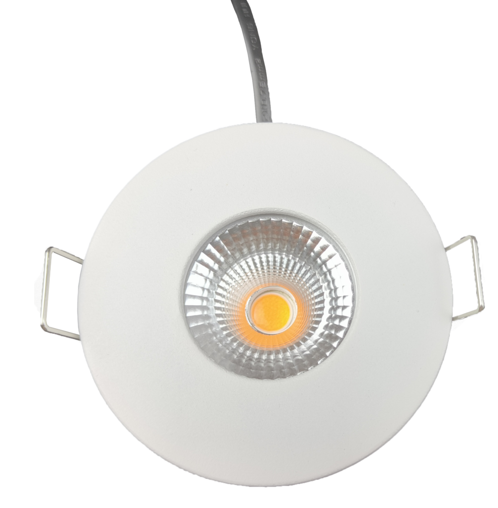 Integral LED Downlight: 450lm, IP65, 3 CCTs | Radians