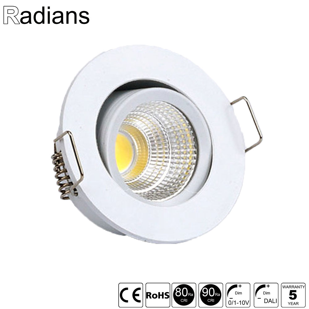 Wholesale Mini LED Downlights: 240lm, IP44,36° Beam Angle | Radians